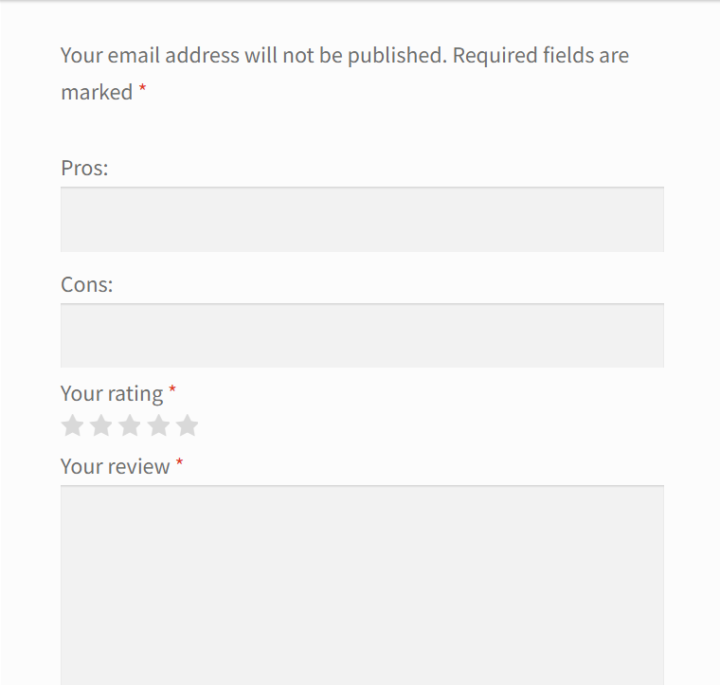How To Add Custom Fields To The Woocommerce Review Form Artemy Kaydash