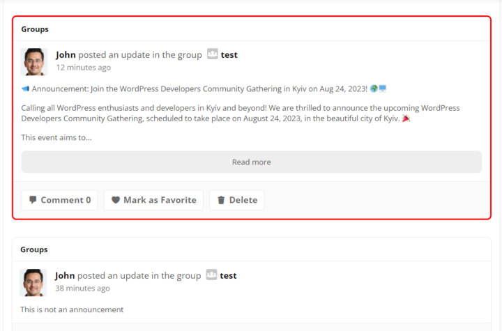 How to add custom fields to the BuddyPress activity form - Artemy Kaydash
